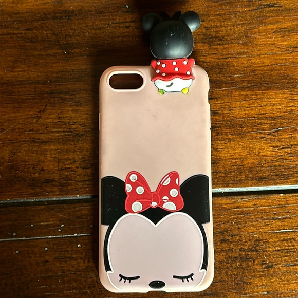 Disney | Cell Phones & Accessories | Baby Minnie Mouse Iphone 78 Rubber ...